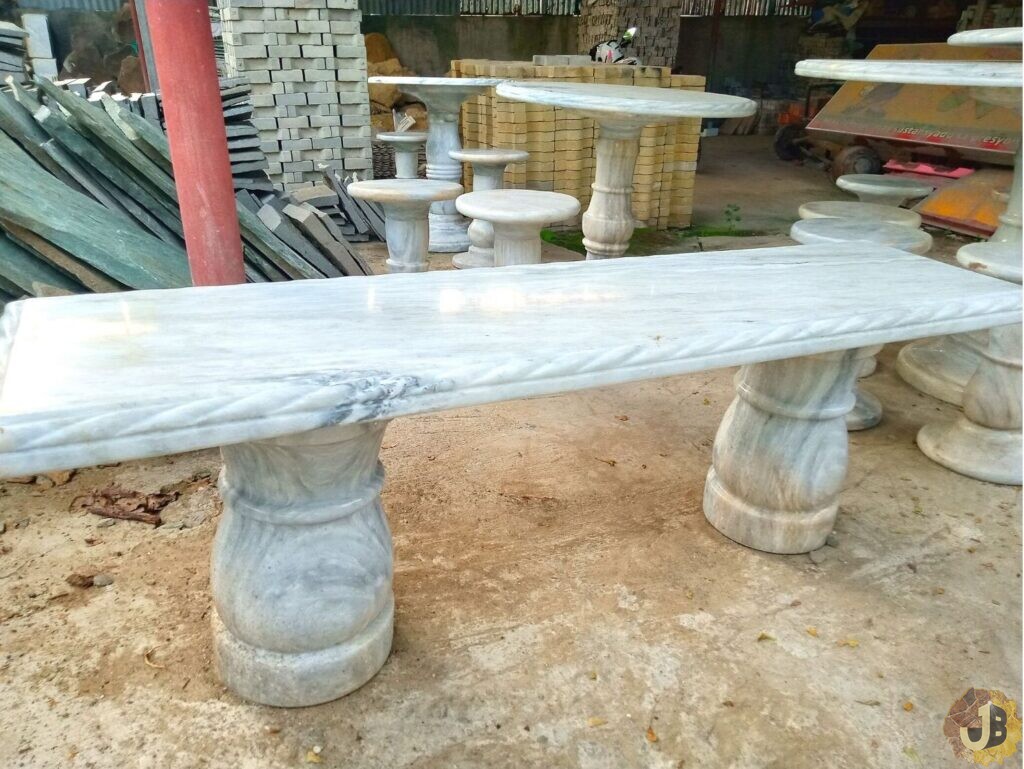 MARBLE LONG BENCH - Jbrock.ph